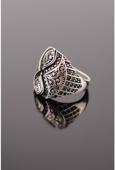 Encili Silver 925 Ayar Gümüş Oniks Siyah Taşlı Gümüş Erkek Yüzük Encili Silver 925 Ayar Gümüş Oniks Siyah Taşlı Gümüş Erkek Yüzük