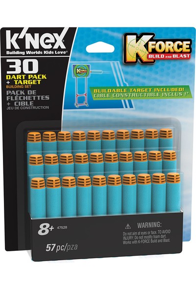 K'nex K-Force Hedefli 30 Mermi Seti 47528 K'nex K-Force Hedefli 30 Mermi Seti 47528