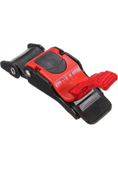 Generic Bike Hmet Chin 9 Vites Hızlı Açma Tokası Kırmızı (Yurt Dışından)