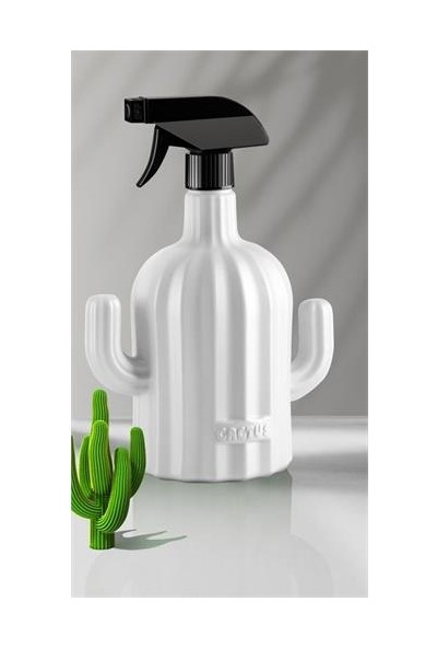 BYR 6 Adet Beyaz Kaktüs 1 Litre Püskürtücü Boş Sprey Şişe 716658 BYR 6 Adet Beyaz Kaktüs 1 Litre Püskürtücü Boş Sprey Şişe 716658
