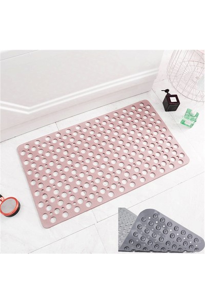 Homecare Karree Design Pudra 66 Vantuzlu Banyo Duş Kaydırmaz Paspas 716667 Homecare Karree Design Pudra 66 Vantuzlu Banyo Duş Kaydırmaz Paspas 716667