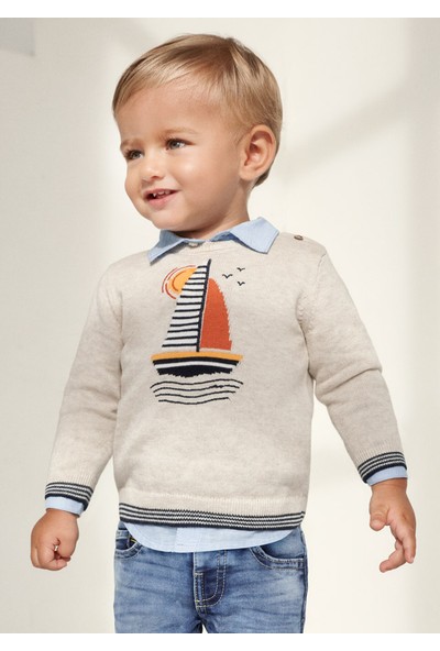 Mayoral Erkek Bebek Kazak 1351 Mayoral Erkek Bebek Kazak 1351