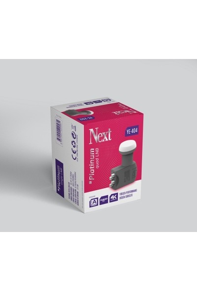 Next YE-404 Quad Platınum Yeni Seri 4 Lü Lnb Next YE-404 Quad Platınum Yeni Seri 4 Lü Lnb