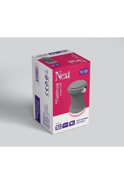 Next YE-101 Sıngle Platınum Yeni Seri Tekli Lnb Next YE-101 Sıngle Platınum Yeni Seri Tekli Lnb