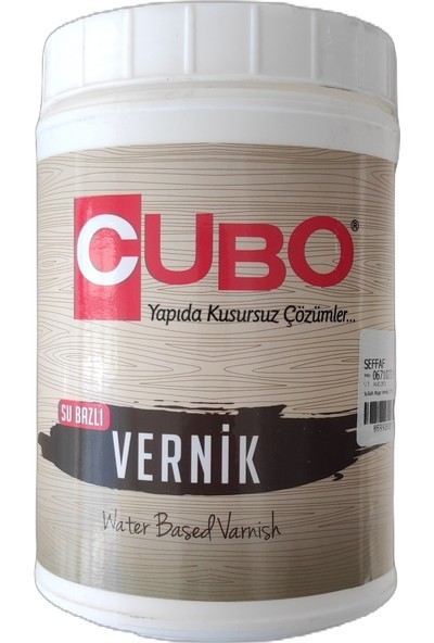 Su Bazlı Vernik 2,5 Lt