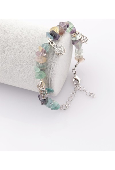 Alibaba Doğaltaş Florit Doğal Taş Kırıktaş Bileklik Alibaba Doğaltaş Florit Doğal Taş Kırıktaş Bileklik