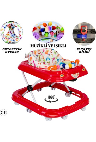 Layline Müzikli ve Işıklı Yürüteç 10 Ayak Örümcek Modeli Layline Müzikli ve Işıklı Yürüteç 10 Ayak Örümcek Modeli