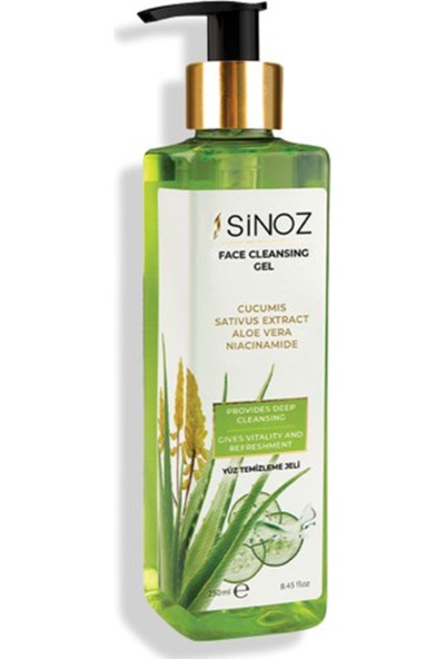 Sinoz Yüz Temizleme Jeli 250 ml