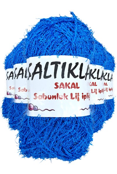 Saltıklar 5 Adet Sakal Sabunluk Lif Ipliği 03