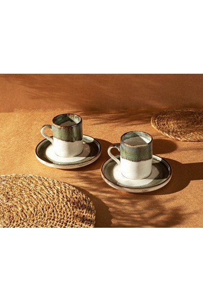 Madame Coco Maure 2 Kişilik Kahve Fincan Seti 100 ml Madame Coco Maure 2 Kişilik Kahve Fincan Seti 100 ml