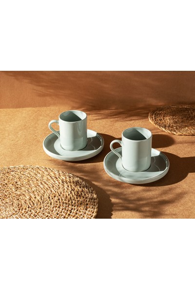 Madame Coco Maure 2 Kişilik Kahve Fincan Seti 100 ml Madame Coco Maure 2 Kişilik Kahve Fincan Seti 100 ml