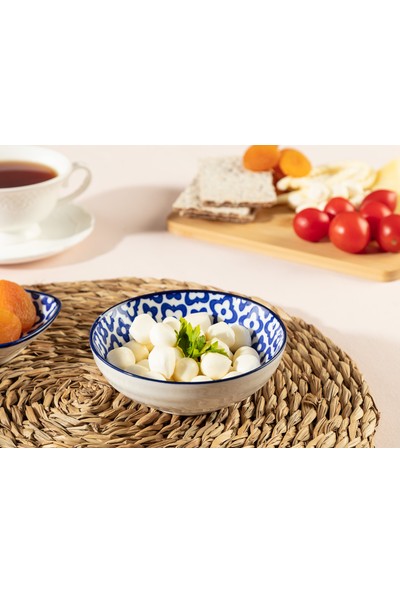 Madame Coco Rêve Bleu Tuyau Kase - Mavi - 12X4 cm Madame Coco Rêve Bleu Tuyau Kase - Mavi - 12X4 cm