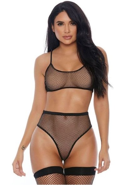 E Moda Fileli Sütyen Takım Siyah - 3019.1364. E Moda Fileli Sütyen Takım Siyah - 3019.1364.
