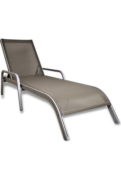 Divona Home Platin Basic Kollu Şezlong