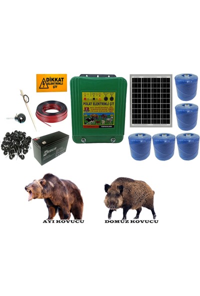 Polat Elektrikli Çit Sistemleri ( Domuz - Ayı Kovucu ) MINI2500