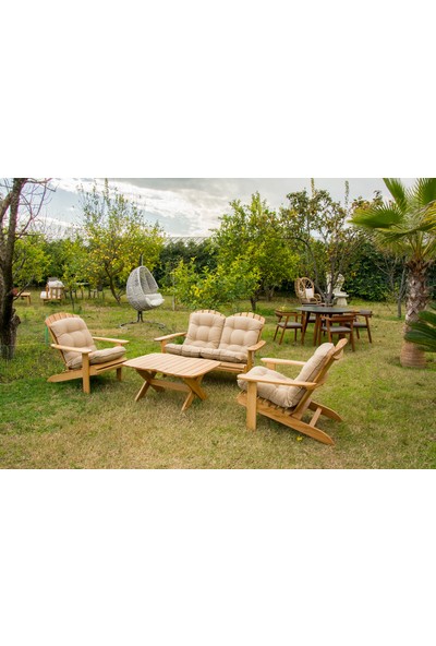 Divona Home Adirondack Bahçe Oturma Grubu Divona Home Adirondack Bahçe Oturma Grubu