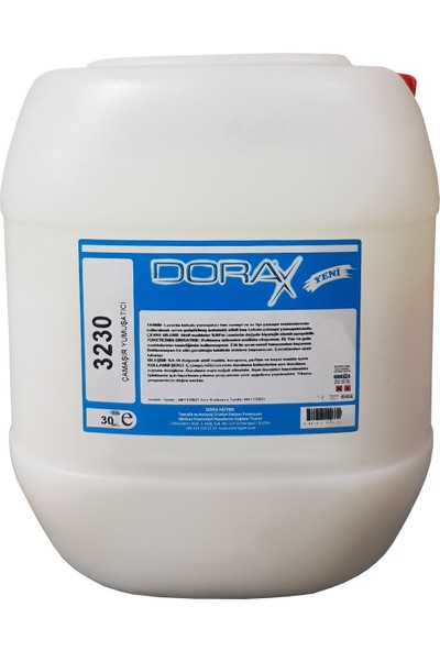 Dorax Çamaşır Yumuşatıcısı 30 kg Dorax Çamaşır Yumuşatıcısı 30 kg