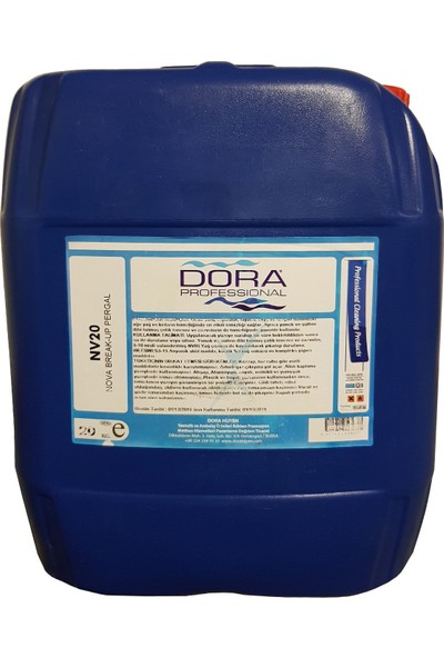 Dora Nova Break-Up Pergal 20KG (18 Lt) Kir ve Yağ Çözücü