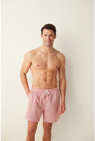 Penti Gofre Red Shorter Lenght Deniz Şortu Penti Gofre Red Shorter Lenght Deniz Şortu