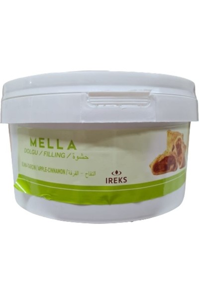 İreks İreks İreks İreks Ireks Mella Elma Tarçın Aromalı Dolgu 4 kg İreks İreks İreks İreks Ireks Mella Elma Tarçın Aromalı Dolgu 4 kg