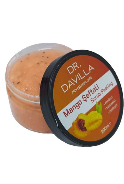 Davilla Dr Davılla Dr Davılla Mango Şeftali Scrub Peeling 200 ml Davilla Dr Davılla Dr Davılla Mango Şeftali Scrub Peeling 200 ml