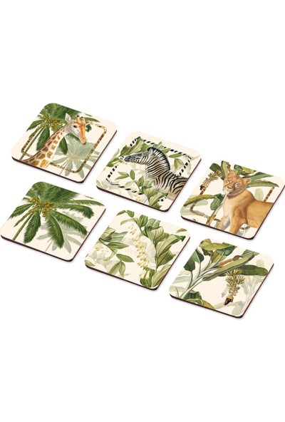 The Mia Bardak Altlığı 6 Lı Set