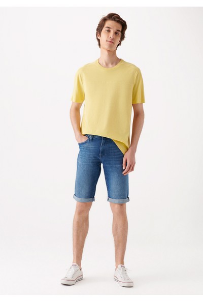 Mavi Nicholas Mid Indigo Mavi Premium Jean Şort Mavi Nicholas Mid Indigo Mavi Premium Jean Şort