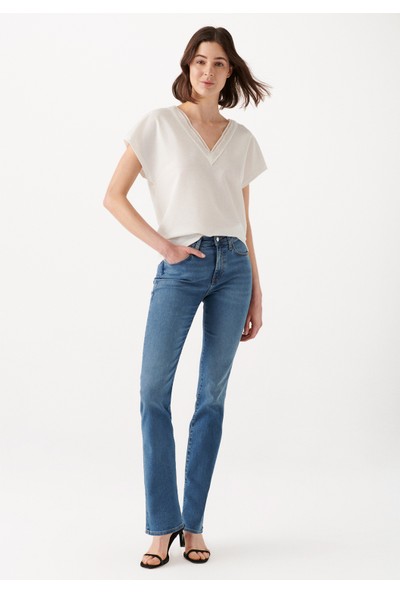 Mavi Kendra Puslu Mavi Gold Jean Pantolon Mavi Kendra Puslu Mavi Gold Jean Pantolon