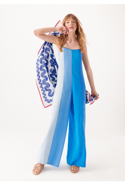 Mavi Maviterranean Renkli Tulum