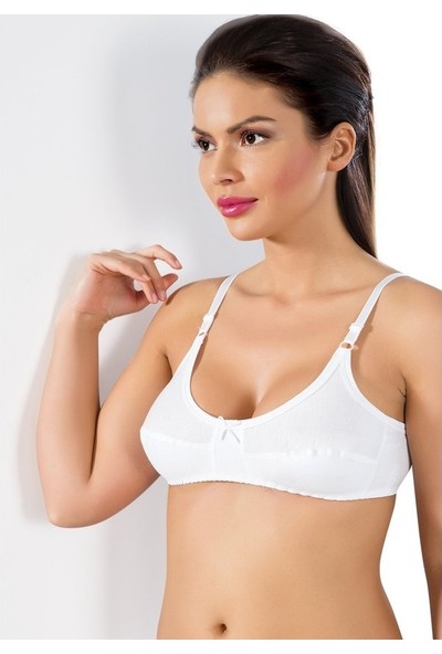 Lüx Drm 083 %100 Pamuk Battal Desteksiz Rahat Penye Sütyen
