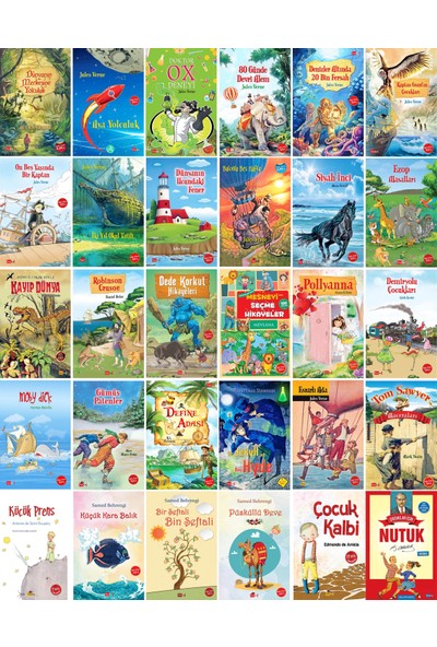 Çocuk Klasikleri Seti - 30 Kitap