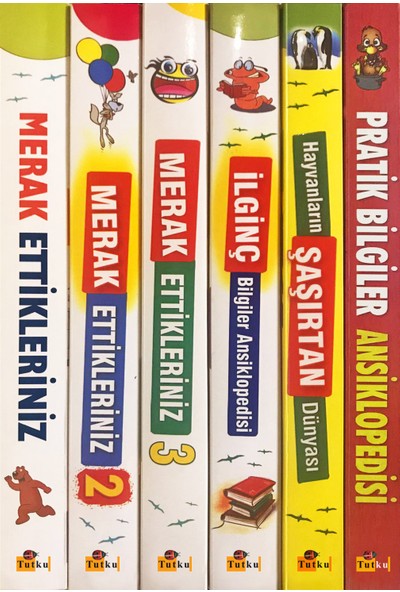 Merak Ettikleriniz Seti - 6 Kitap Merak Ettikleriniz Seti - 6 Kitap