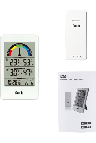 Fanju FJ3356 Dijital Higrotermograf Sıcaklık ve Nem (Yurt Dışından)