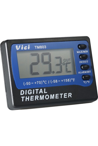 Vici Mini LCD Dijital Termometre Sıcaklık Ölçer Santigrat (Yurt Dışından)