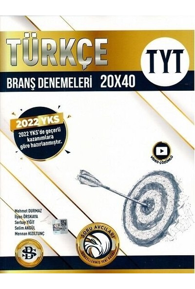 Bilgi Sarmal Yayınları TYT Türkçe 20 x 40 Branş Denemeleri Bilgi Sarmal Yayınları TYT Türkçe 20 x 40 Branş Denemeleri