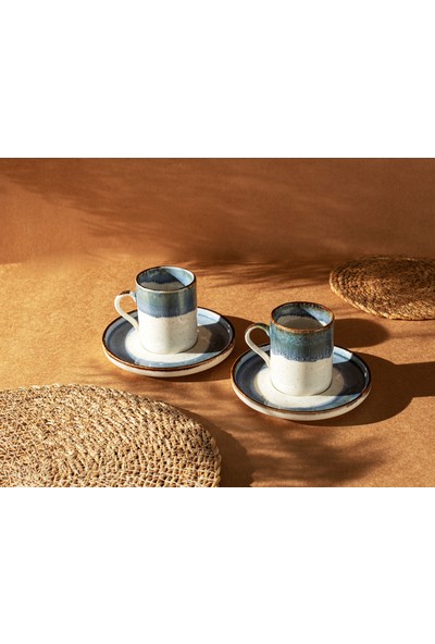 Maure 2 Kişilik Kahve Fincan Seti 100 ml