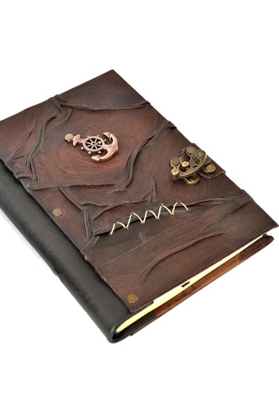 Hakiki Deri Şamua Kağıt Çapa Eskitme El Yapımı Hediyelik Anı Günlük Ajanda Defter valeo0003 Hakiki Deri Şamua Kağıt Çapa Eskitme El Yapımı Hediyelik Anı Günlük Ajanda Defter valeo0003