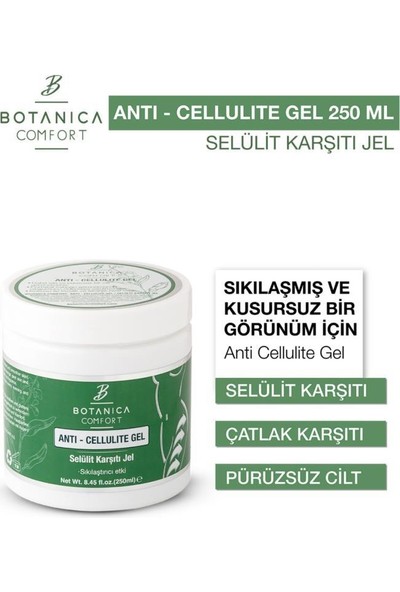 Botanica Comfort Selülit Karşıtı Jel 250ML