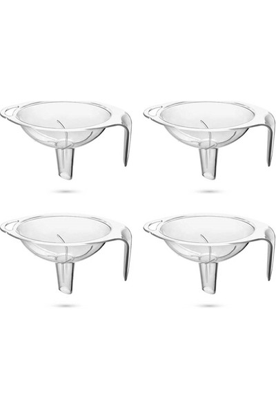 Xnews 4 Adet Çok Amaçlı Şeffaf Huni 427982