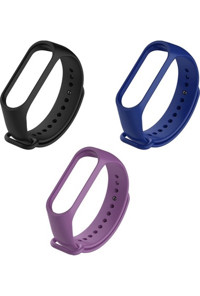 Xiaomi Mi Band 3-4 Kordon Seti 3'lü