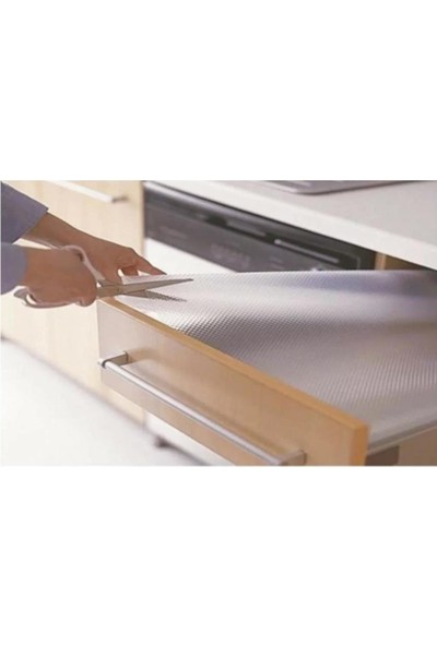 Emr Kaydırmaz Raf Örtüsü - Dolap Içi Kaydırmaz Raflık 45CM.X3MT.