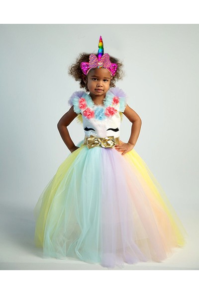 Unicorn Çocuk Gösteri Kostümü