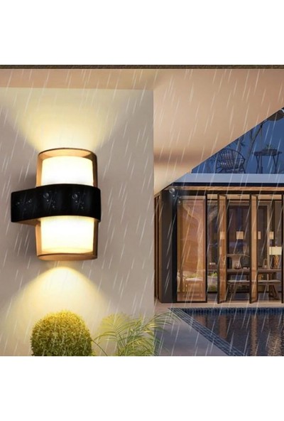 12 W IP64 Modern Dış ve Iç Mekan Duvar Aplik Lamba Su Geçirmez 12 W IP64 Modern Dış ve Iç Mekan Duvar Aplik Lamba Su Geçirmez
