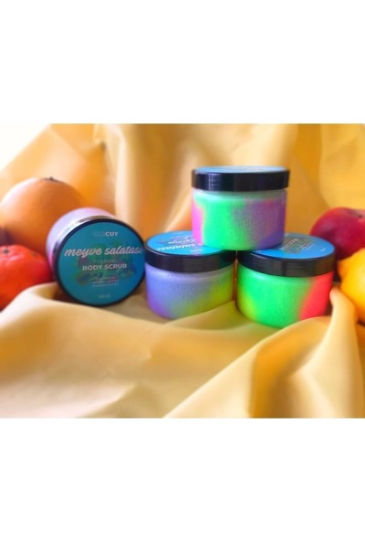 CLECUY Meyve Salatası Kokulu Body Scrub Vücut Peelingi 150ML CLECUY Meyve Salatası Kokulu Body Scrub Vücut Peelingi 150ML