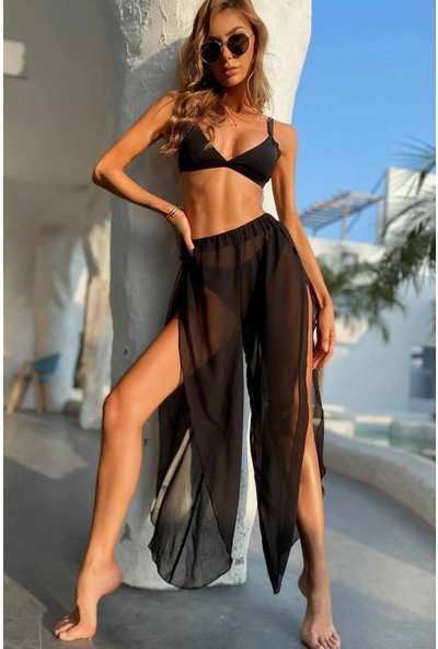 Angelsin Tül Pareo Pantolon Plaj Elbisesi Angelsin Tül Pareo Pantolon Plaj Elbisesi