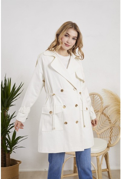 Markano Kruvaze Astarlı Trench