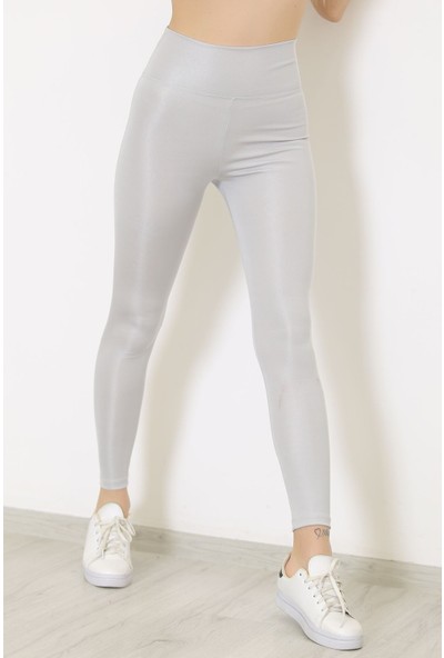 Toparlayıcı Disko Tayt Gri - 2004.1169.