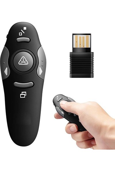Sunum Kumandası Kablosuz Lazerli BW2553 Wireless Presenter Sunum Kumandası Kablosuz Lazerli BW2553 Wireless Presenter