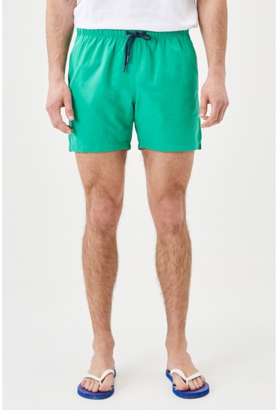 AC&Co / Altınyıldız Classics Erkek Yeşil Standart Fit Casual Mayo Deniz Şortu AC&Co / Altınyıldız Classics Erkek Yeşil Standart Fit Casual Mayo Deniz Şortu