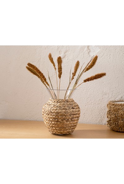 English Home Verona Vazo 14X14X17 cm Kahve